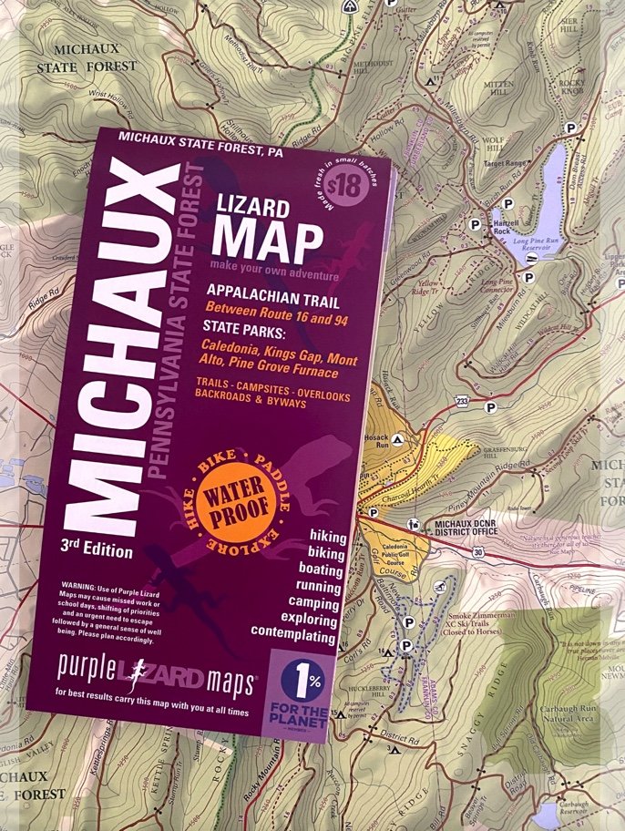 MICHAUX LIZARD MAP, PENNSYLVANIA – Every Mountain Outdoors